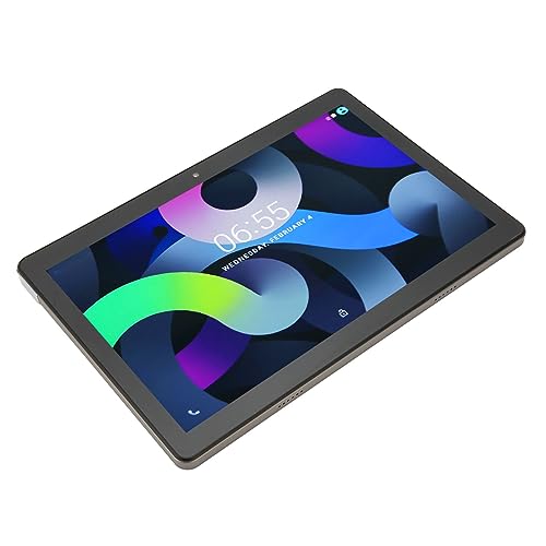 DAUERHAFT 2 in 1 Tablet, US Plug 100‑240V 8800mAh Business Tablet 10.1in FHD with Earbuds Mouse Keyboard for School (#4)