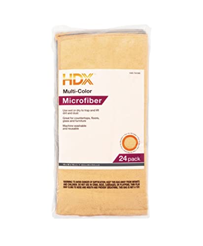 HDX Microfiber Towels 24 Pack 2142099 0