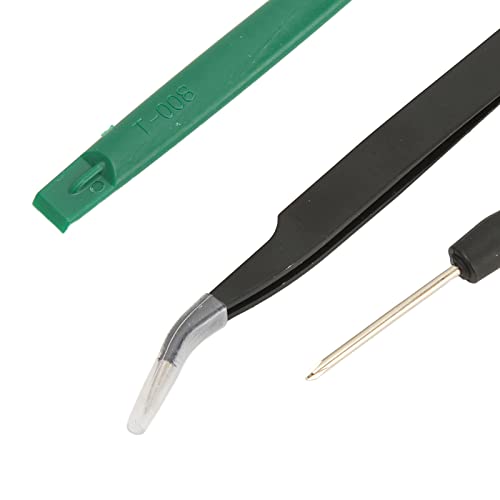 FECAMOS Joystick Repair Tool Kit, Ergonomic 17 in 1 Easy to Control Joystick Replacement Screwdriver Kit Professional for Game Consoles