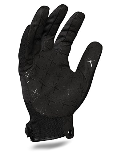 Ironclad EXOT-PBLK-04-L Tactical Operator Pro Glove, Stealth Black, Large