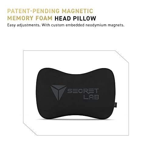 Secretlab Titan Evo 2022 Black3 Gaming Chair - Reclining, Ergonomic & Heavy Duty Computer Chair with 4D Armrests, Magnetic Head Pillow & Lumbar Support - Big and Tall Up to 395 lbs - Black - Fabric