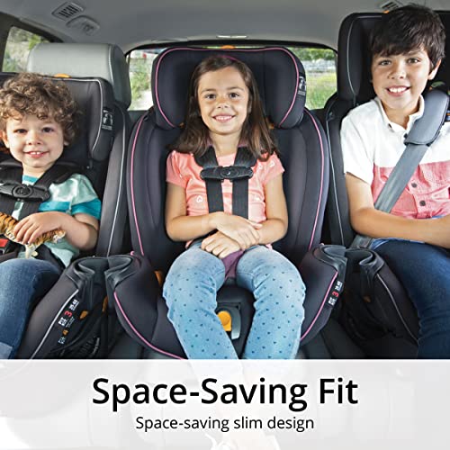 Chicco Fit4 Adapt 4-in-1 Convertible Car Seat, Rear-Facing Seat for Infants 4-40 lbs., Forward-Facing Car Seat 25-65 lbs., Booster 40-100 lbs. | Ember/Black