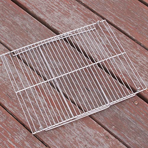 Happyyami Accessories small ultra light small cooling rack grill grill rack pot rack grid barbecue mini charcoal grill hibachi grill portable charcoal grill portable small grill