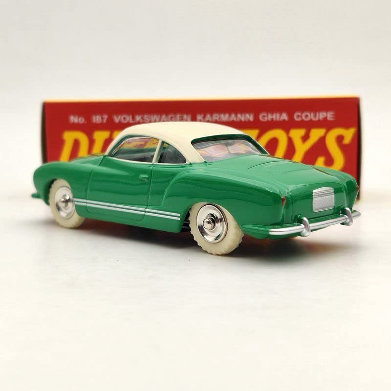 DeAgostini 1:43 Dinky Toys 187 for Volkswagen Karmann GHIA Coupe Diecast Model Toys Car Limited Collection Auto Gift