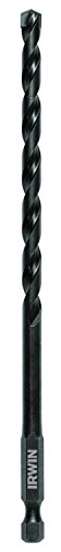 IRWIN Tools 1870547 Impact Performance Series 1/4-Inch X 6-Inch Masonry Drill Bit