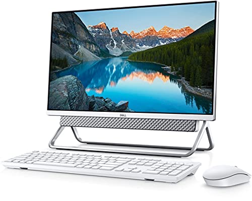 Dell Inspiron 5400 AIO Desktop, Intel Pentium Gold 2-Core Processor, 8GB DDR4 Memory, 256GB PCIe NVMe M.2 SSD, Windows 10 Home, 23.8" FHD Non-Touch Screen, Integrated Graphics