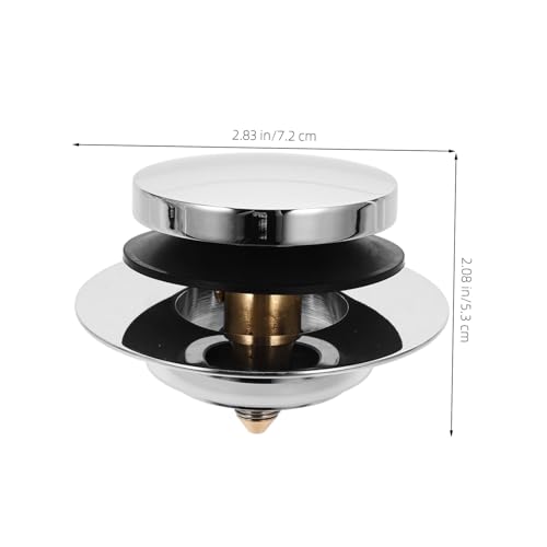 LABRIMP Bathtub Drain Plug Bath Drain Bathtub Sink Stopper Sink Stopper Kitchen Drain Tub Stopper Bathtub Drain Bathroom Sink Stopper Tub Drain Stopper Sink Stopper Replacement Copper