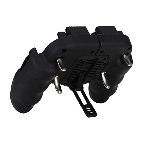 Heat Dissipation Mobile Phone Gamepad, Perfect Cooling Effect Gaming Handle, Mobile Phone Game Controller with Fan, Protect Mobile Phone for Home