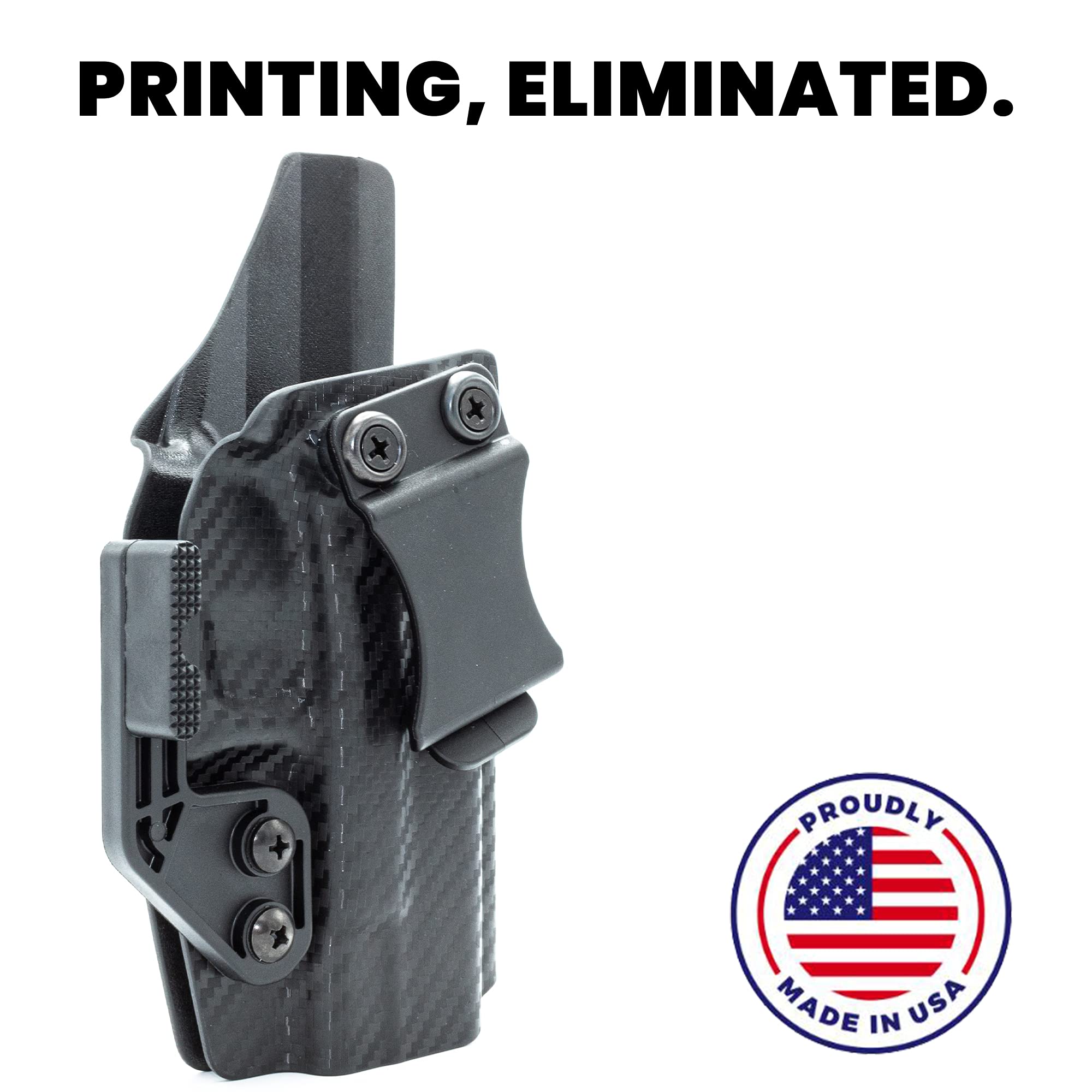 Concealment Express Holster Claw Kit - Made in The USA, for IWB & Tuckable Gun Holsters from Rounded by Concealment Express (Holster Not Included) - Fits Left & Right Hand - Holster Wing, Modwing