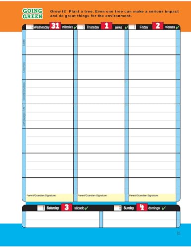 Elementary Student Planner - Standard Planner Cover