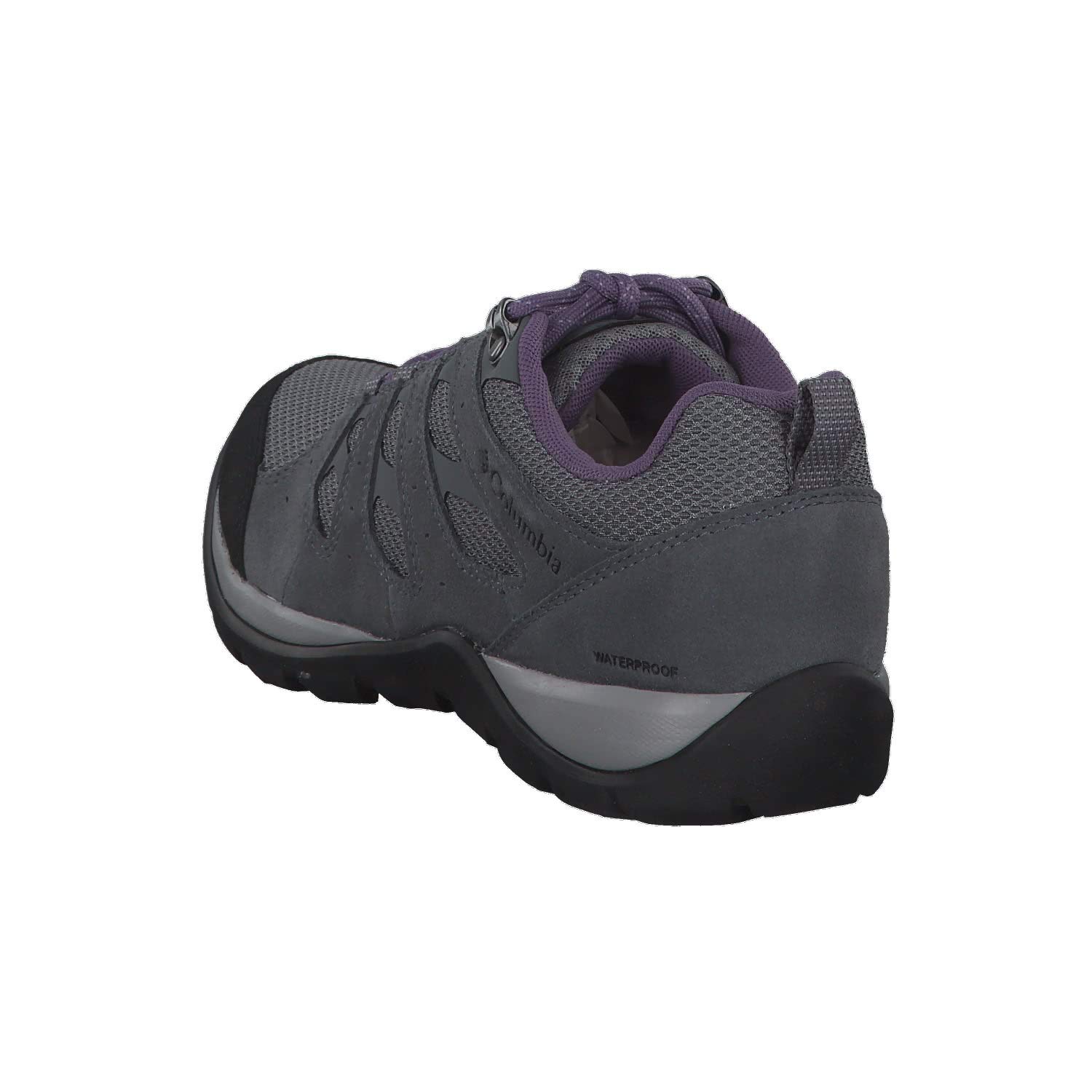 Columbia Women's Redmond V2 Waterproof, Ti Grey Steel/Plum Purple, 7.5