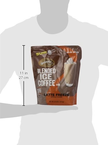 DaVinci Gourmet Latte Freeze Blended Iced Coffee Mix, 3 Pound (Pack of 1)