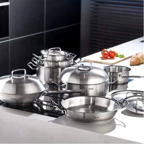 Fissler Original-Profi Collection Stainless Steel Serving Pan, with High Dome Lid, 3.2 Quarts