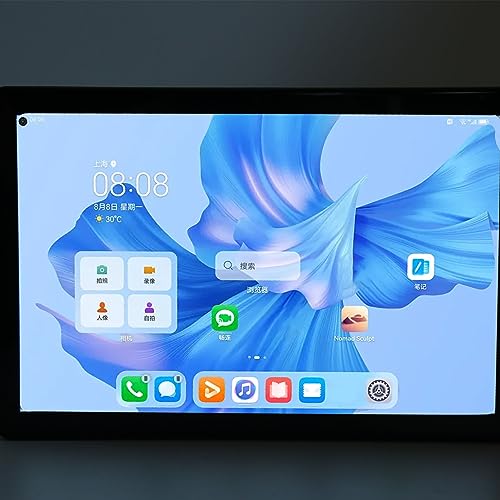 DAUERHAFT Tablet, Multifunction 12GB RAM 512GB ROM 10.1 Inch Tablet 4G LTE Network for Entertainment for Business (Grey)