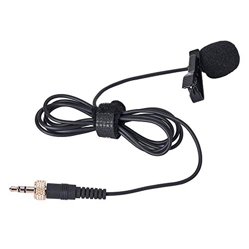 comica Lavalier Microphone, CVM-M-C1 Cardioid Lavalier Lapel Microphone CVM-WM200/CVM-WM300/WM100 Wireless Microphone System, Sennheiser and Other Wireless Lavalier Transmitter