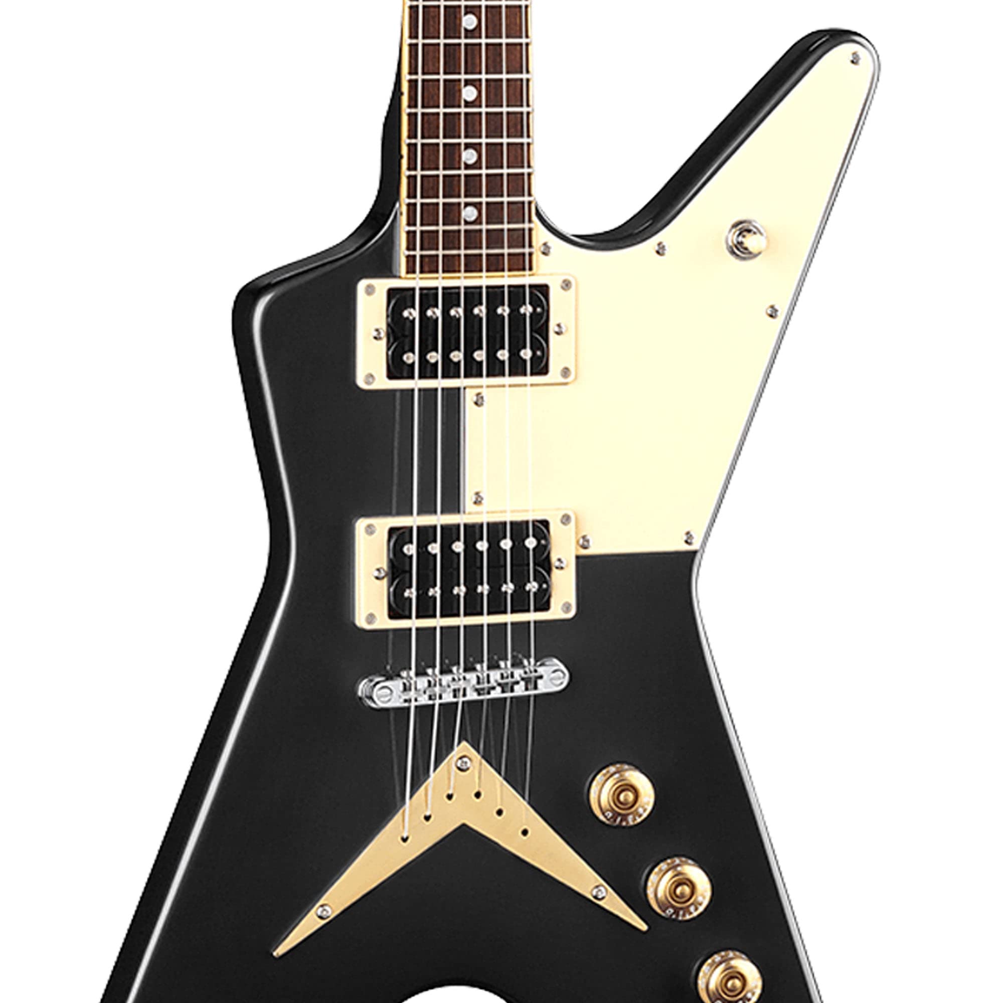 Dean ML 79 Standard w/Half PG Classic Black Electric Guitar