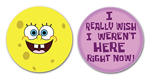 SpongeBob SquarePants 2.25-Inch Button Set