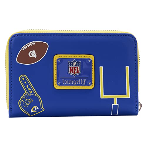 Loungefly NFL: LA Rams Wallet with Patches