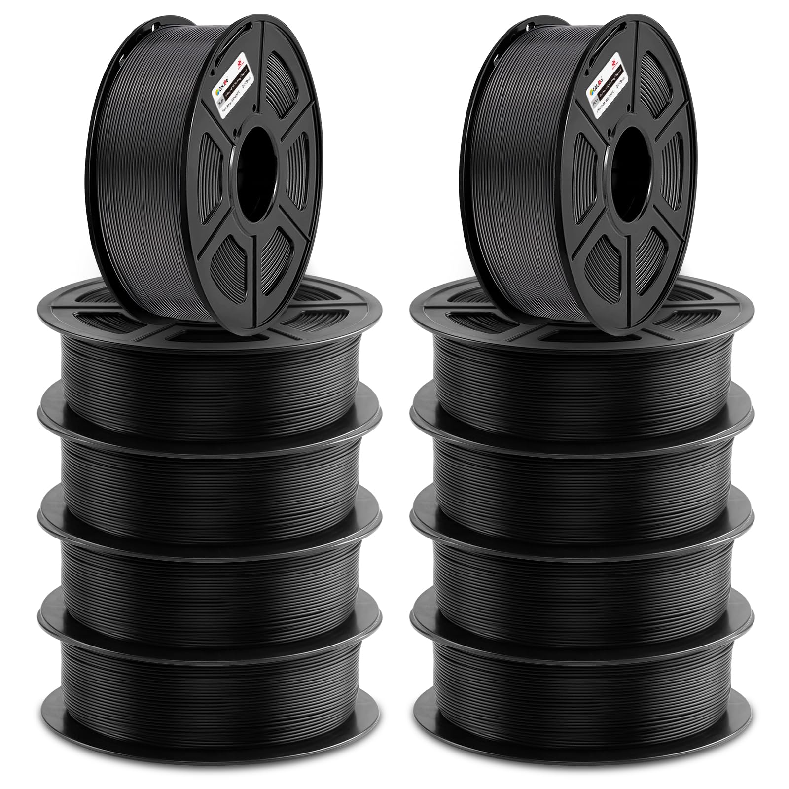 COLIDO 3D Printer Filament PLA Plus, PLA + Filament 1.75mm PLA+ Printer Filament PLA PRO Toughness Enhanced, 1kg Spool (2.2lbs), Dimensional Accuracy +/- 0.02mm, Fit Most FDM Printer(Purple,1-Pack)