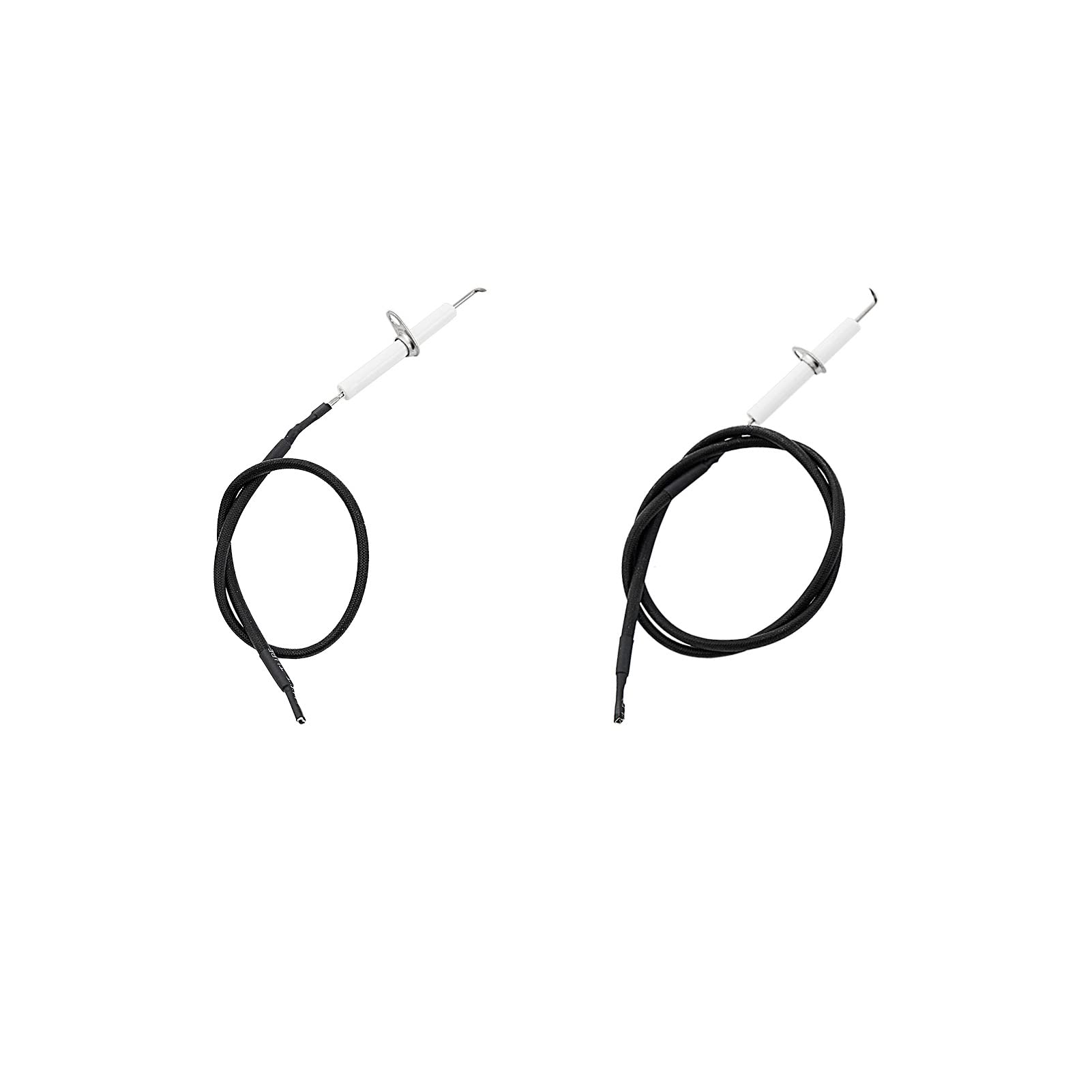 Charbrofire 70-01-283 Igniter Grill Replacement Parts for Dyna Glo igniter electronic ignitor Kits, Ignition Wire with ceramic Spark Plug for Dyna-Glo Backyard BHG Better Homes Gardens Burner 2Pcs