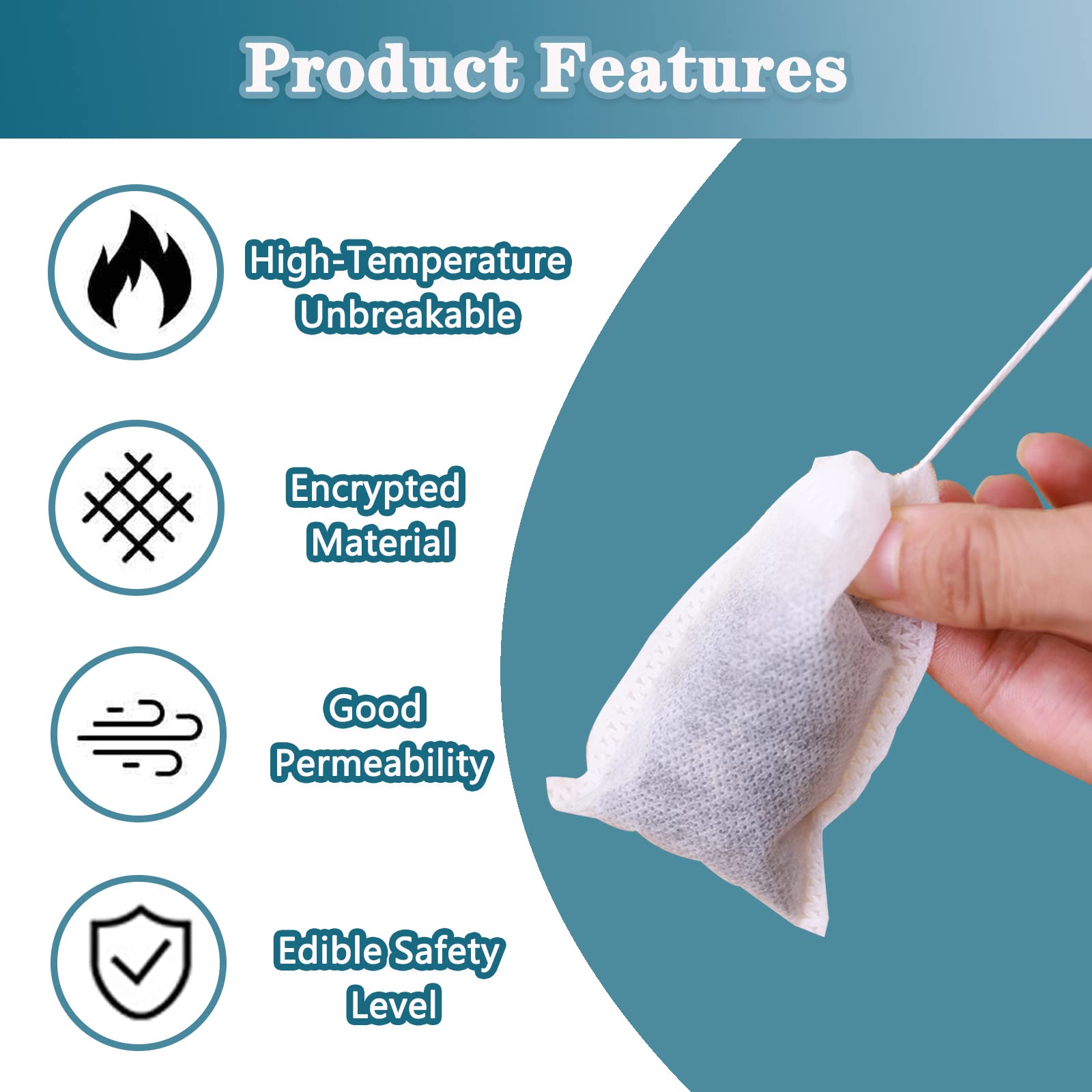 Cold Brew Mesh Filter, 100pcs Disposable Mesh Brewing Bags Cold Brew Coffee Filter Bag with Drawstring Coffee Filters Tea Potpourri Bags for Straining, Concentrate, Iced Coffee Maker Hot Cold Brew Kit