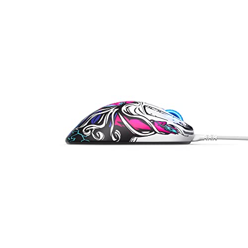 SteelSeries Prime FPS Gaming Mouse – 18,000 CPI TrueMove Pro Optical Sensor – 5 Programmable Buttons – Magnetic Optical Switches – Brilliant Prism RGB Lighting - Neo Noir