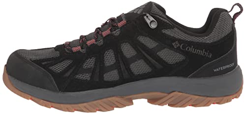Columbia Men's Redmond III Waterproof Hiking Shoe, Dark Grey/Black, 10.5 Wide