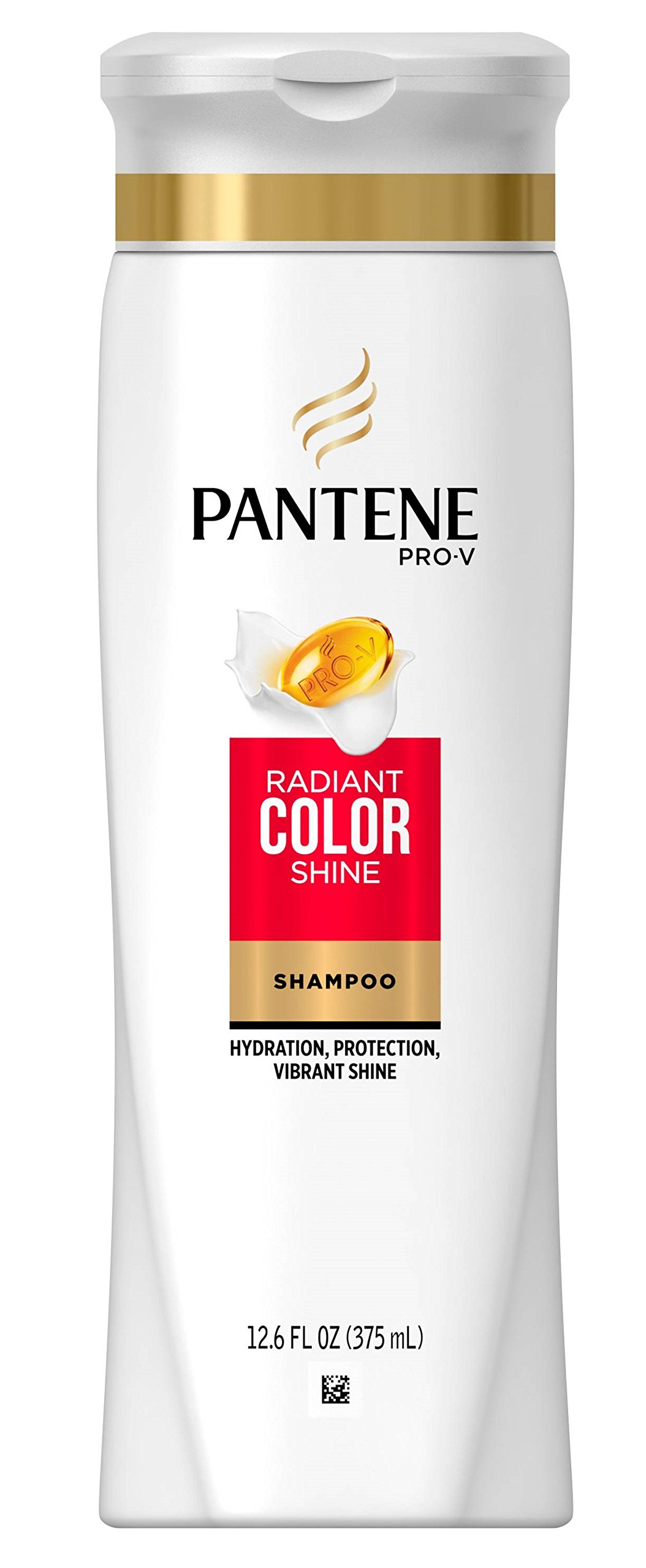 Pantene Pro-V Radiant Color Shine Shampoo (12.6 oz) and Conditioner (12 oz) Set (Packaging May Vary)