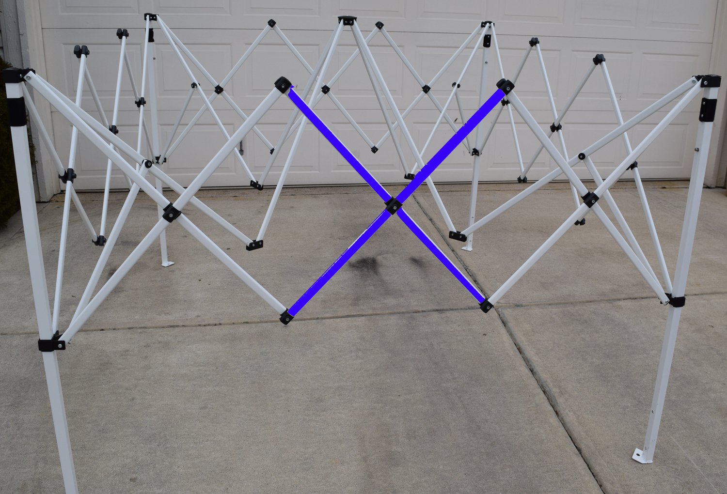OZARK TRAIL Slant Leg 9' x 9' and 10' X 10' Canopy Middle Truss Bar 31 1/4" Replacement Parts