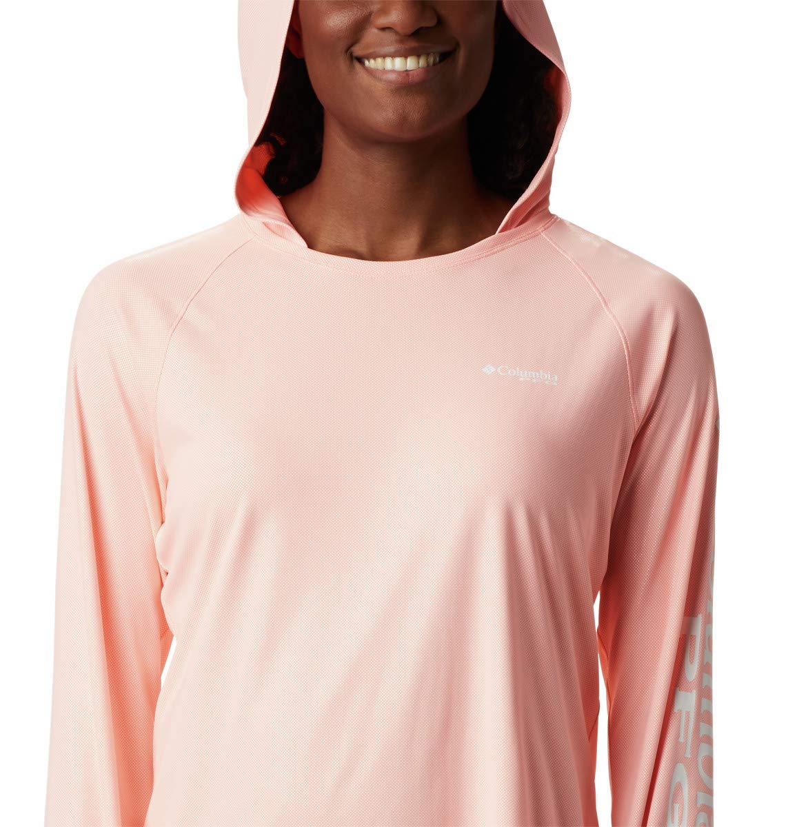 Columbia PFG Tidal Deflector⢠Hoodie Tiki Pink MD