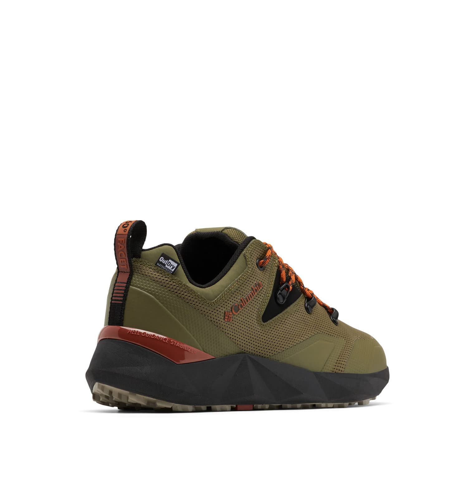 Columbia Men's Facet 60 Low Outdry Hiking Shoe, Nori/Warm Copper, 10.5