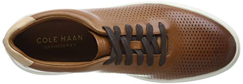 Cole Haan Men's Grandpro Rally Sneaker, British Tan/Ivory, 12