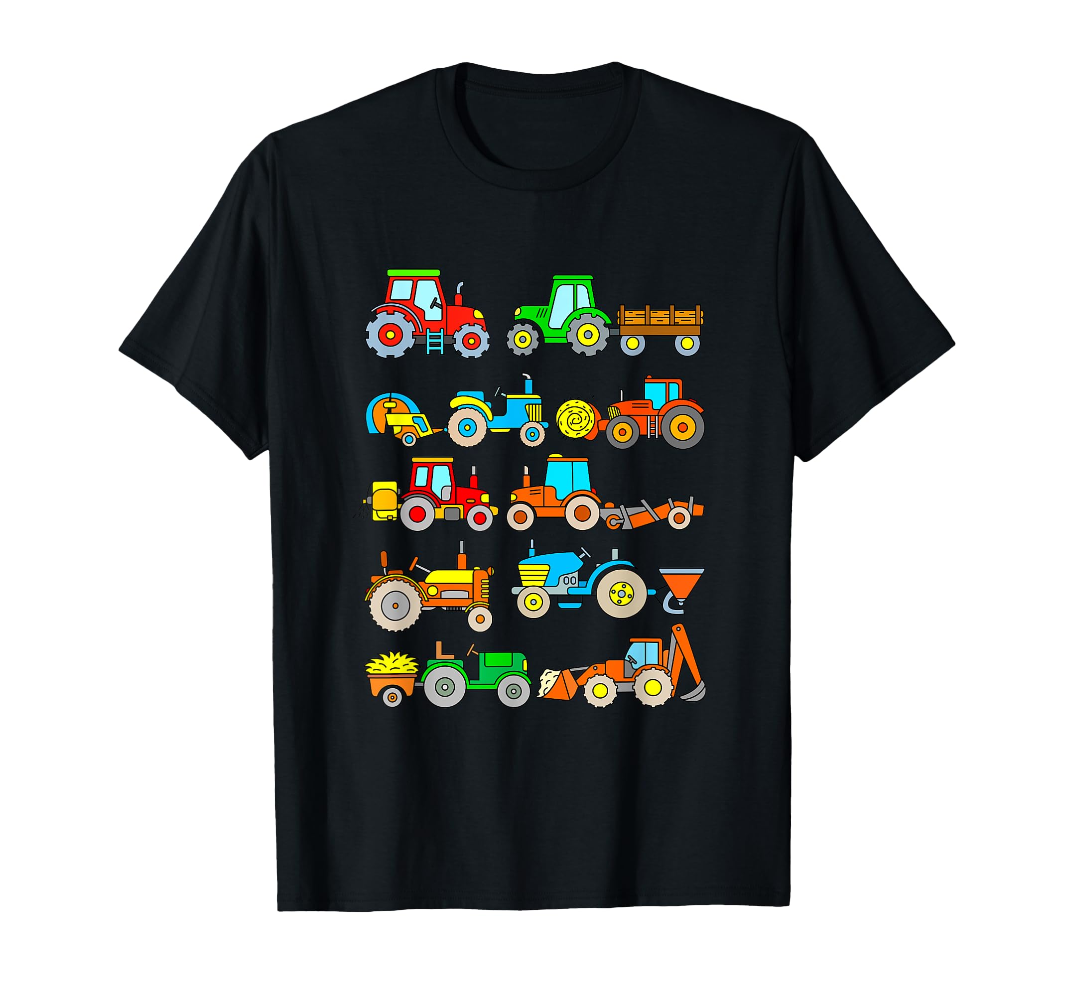 Tractor Toddler Boys Kids Farm T-Shirt