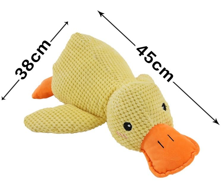 Generic The Mellow Dog Calming Duck Toy - Zentric Quack-Quack Duck Toy for Anxious Dogs