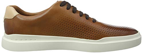 Cole Haan Men's Grandpro Rally Sneaker, British Tan/Ivory, 12