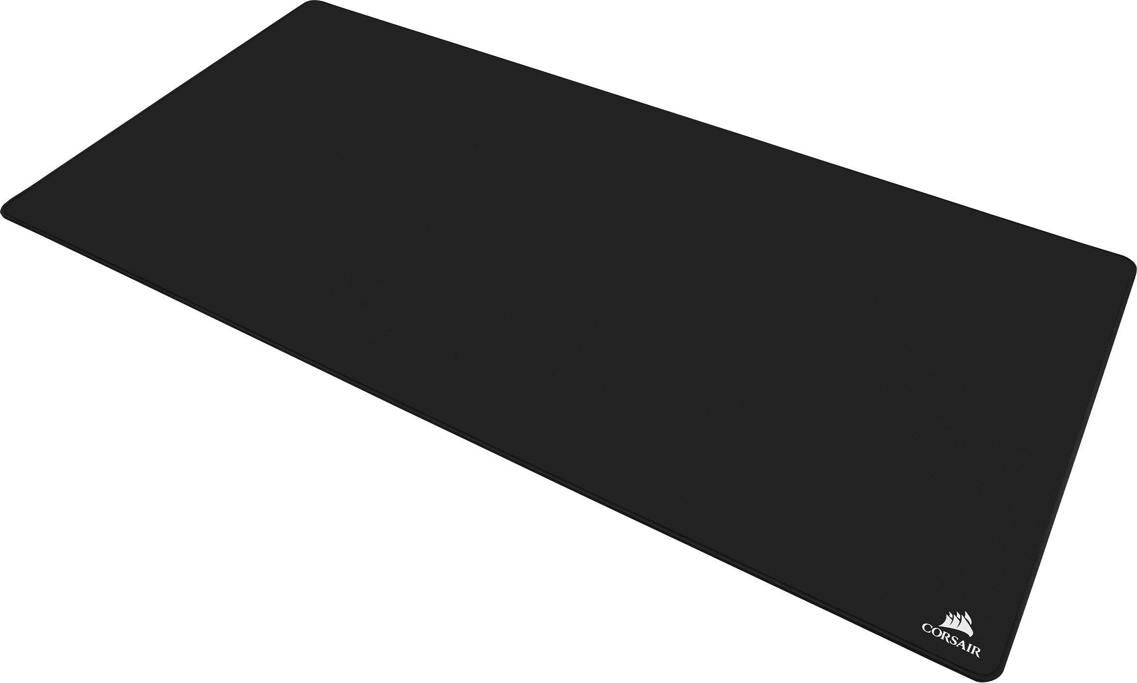 Corsair MM500 Premium Anti-Fray Cloth Gaming Mouse Pad, Extended 3XL - Black (Renewed)
