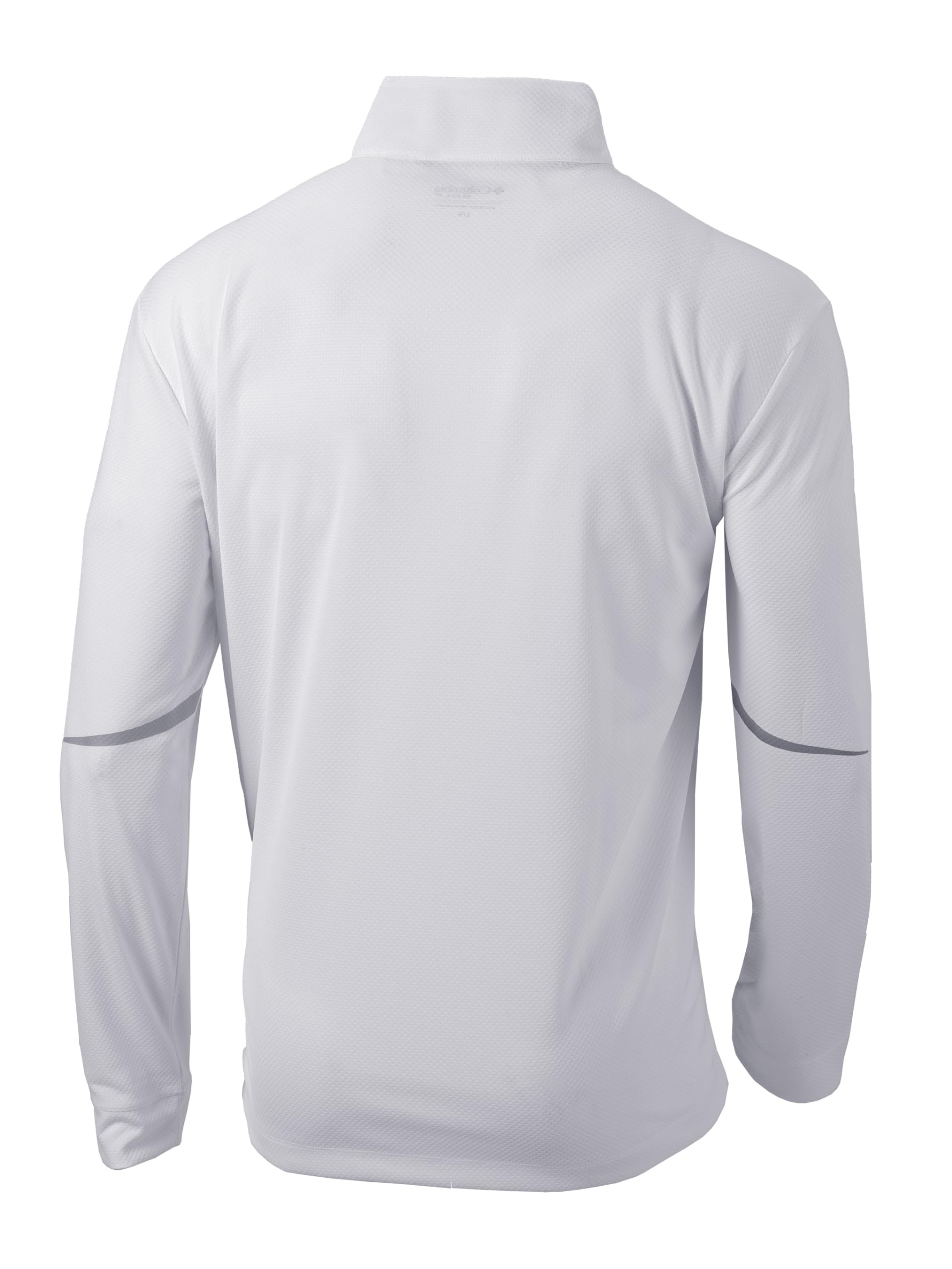 Columbia Golf Omni-Wick Scorecard 1/4 Zip Pullover (Large, White)