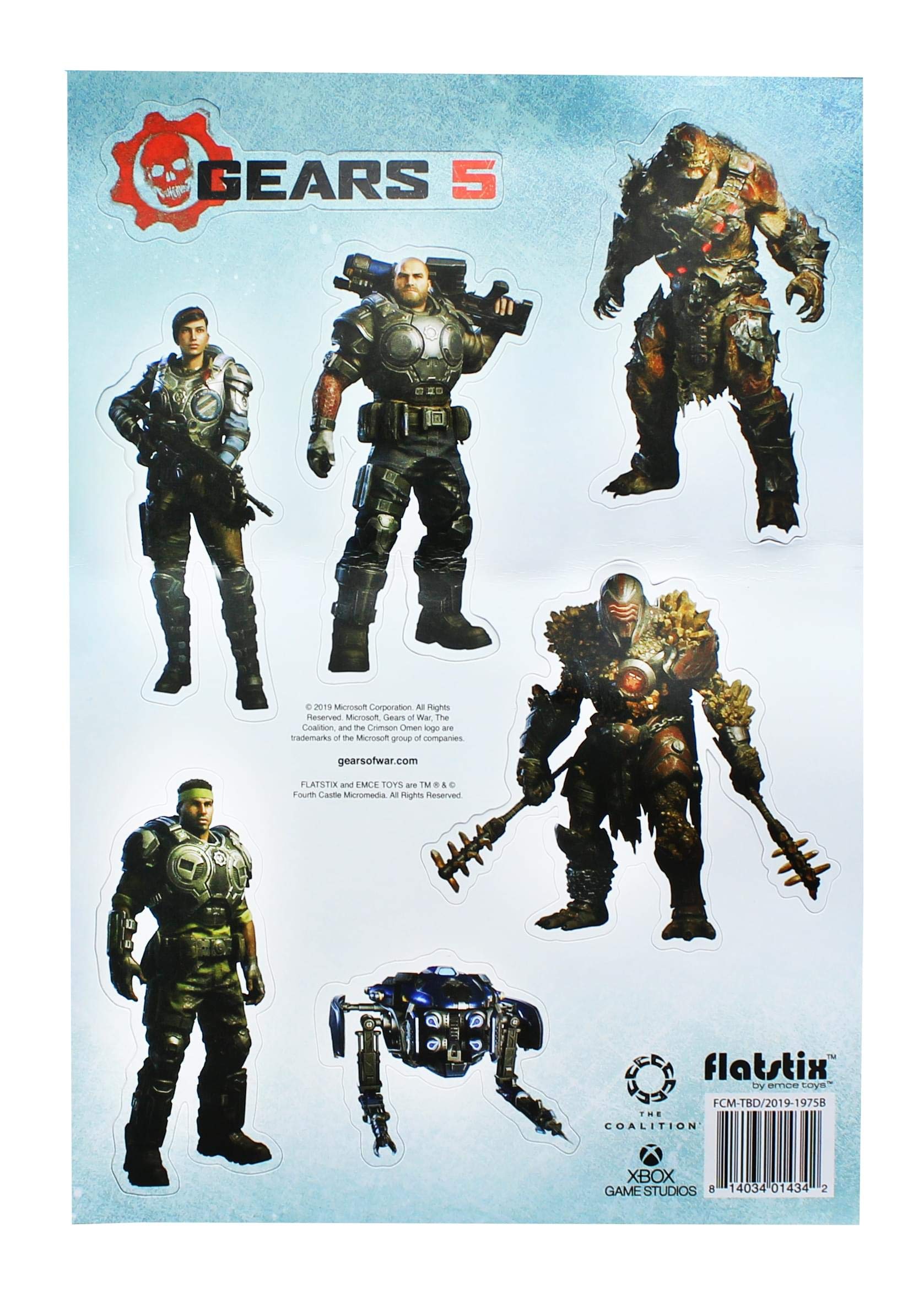 Toynk Gears of War 5 Collector's Looksee Bundle with Exclusive Ammo Tin Packaging and DLC