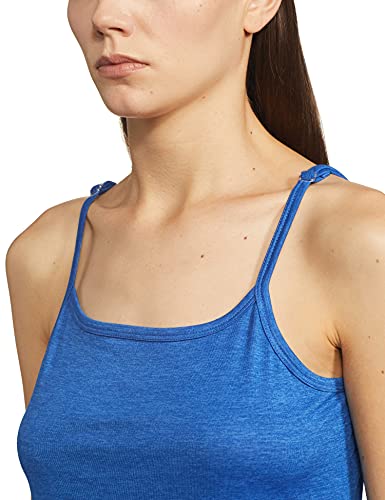 Stylore Nightgown for Women Soft Sleeveless Short Sleepwear Melange Blue XL
