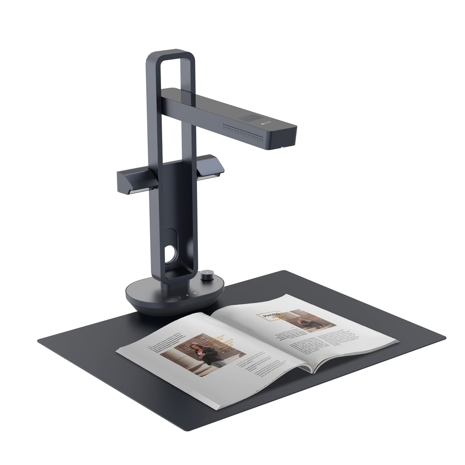 CZUR Aura Pro, Smart Portable Personal Scanner and Desk Smart Lamp, AI Technology for Enhanced Scanning Performance for Book & Document or Any Paper Materials (Bound or Unbound), for Mac & Windows