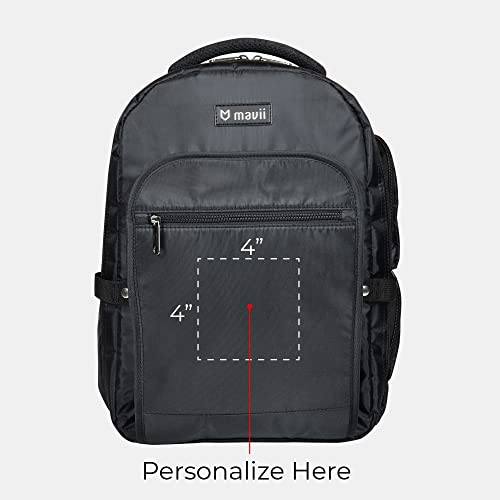 Mavii - The Convention Backpack - 17 inch Suitcase-style Dance Backpack, Versatile Travel Gear, Black