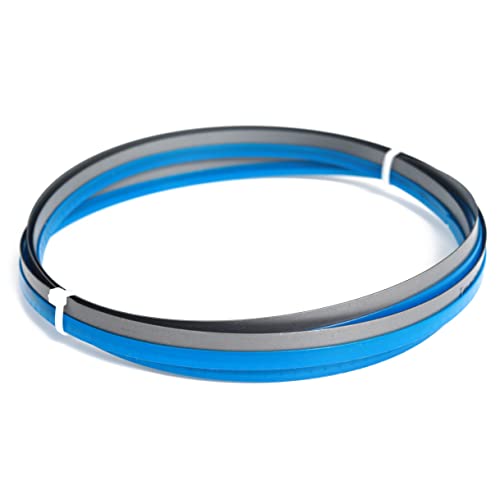 Imachinist S64514 Bi-Metal Band Saw Blades 64-1/2" X 1/2" X 14tpi for Cutting Soft Ferrous Metal