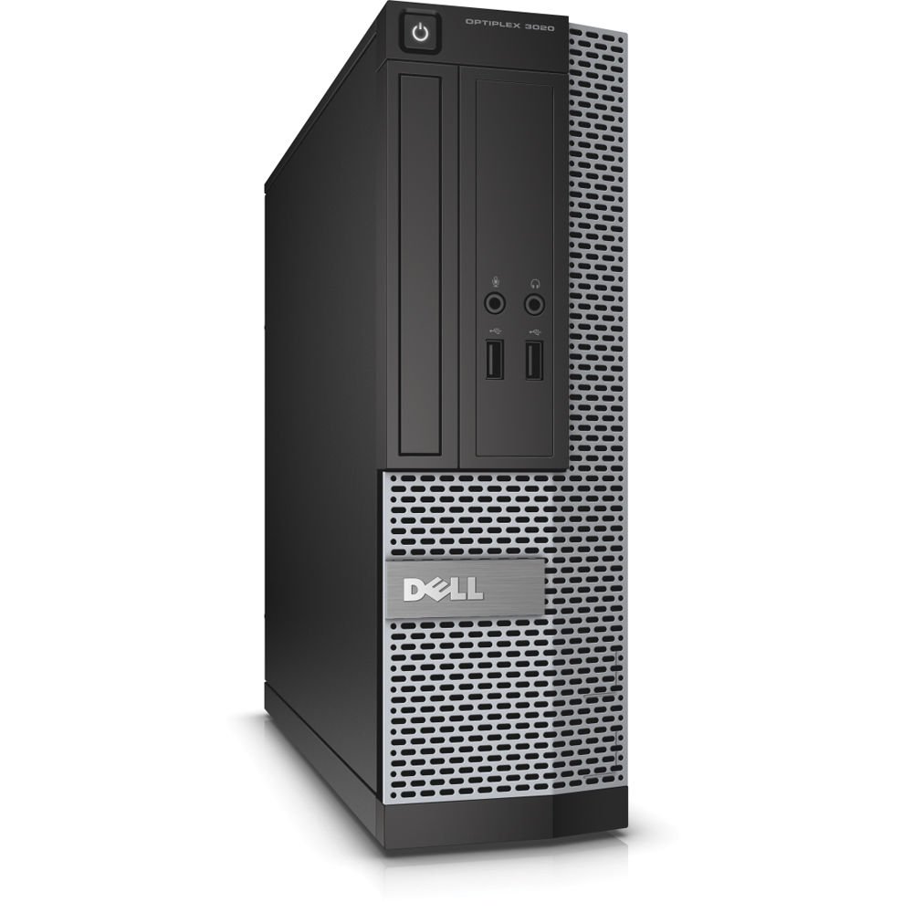 DELL Optiplex 3020 SFF Slim Desktop Computer, Intel Core i3 4130 3.40 GHz, 4GB RAM, 500GB HDD, DVDRW, USB 3.0, Windows 10 Pro 64 Bit (Renewed)']