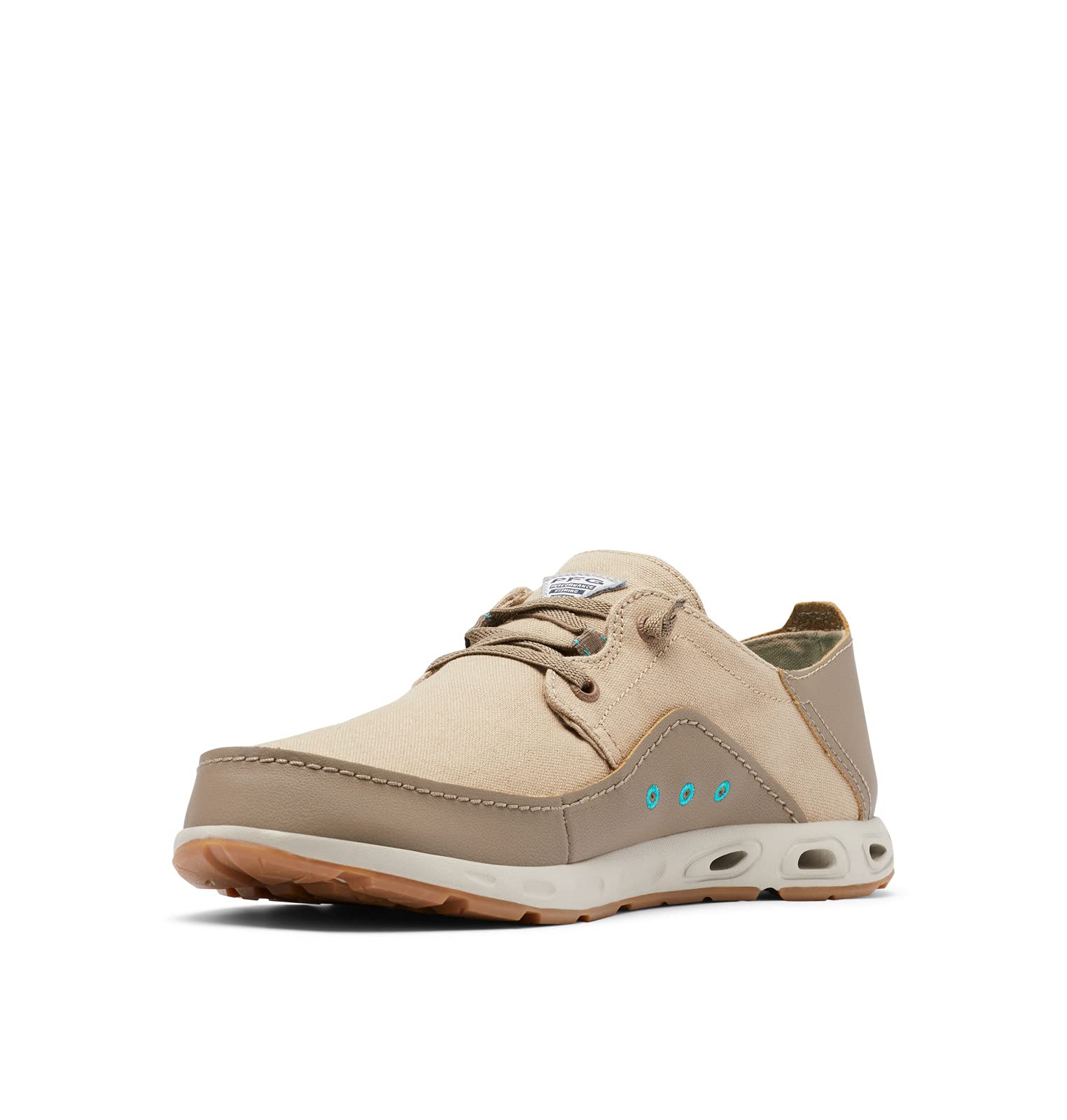 Columbia Men's Bahama Vent Relaxed PFG, Oxford Tan/Tropic Water, 15