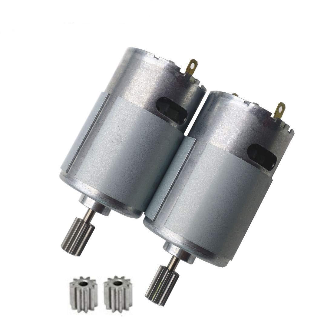 weelye 2 Pcs Universal 550 15000RPM Electric Motor RS550 12V Motor Accessories for Kids Electric Cars Children Ride On Toys Replacement Parts