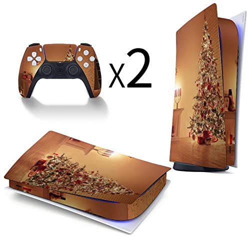 Feast of The Nativity Full Protective Skin Cover Design Wrap Decal Sticker Compatible with PS5 Digital Edition Console and Controller
