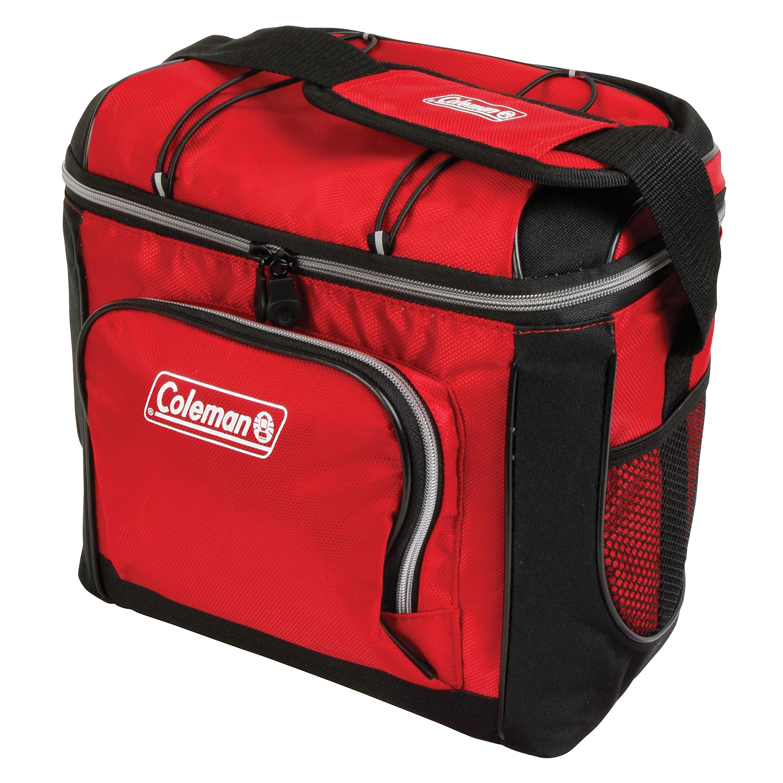 Coleman Chiller Series Insulated Portable Soft Cooler, Leak-Proof 16 Can Capacity Lunch Cooler with Ice Retention