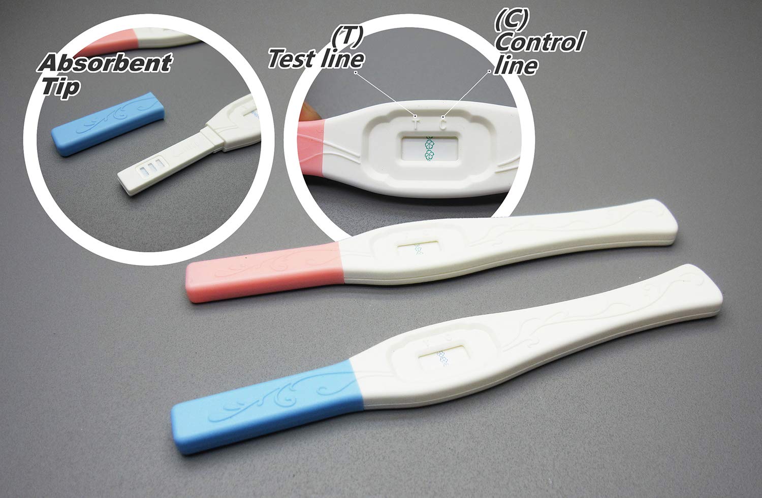 David 8 LH Ovulation Tests and 2 HCG Pregnancy Test Midstream Sticks Individually-Sealed Combo Predictor Kit