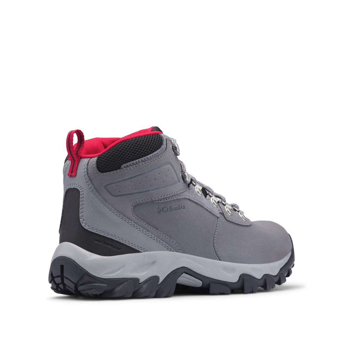 Columbia mens Newton Ridge Plus Ii Waterproof hiking boots, Ti Grey Steel/Rocket, 9 US