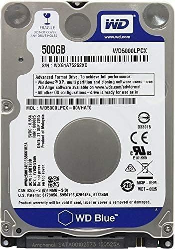 Western Digital 1TB 2.5" PlayStation 3 / PlayStation 4 Hard Drive (PS3 Fat, PS3 Slim, PS3 Super Slim, PS4, Notebook, Laptop) 1 Year Storite Warranty